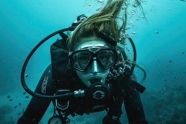 Choosing the right rx lenses for scuba diving
